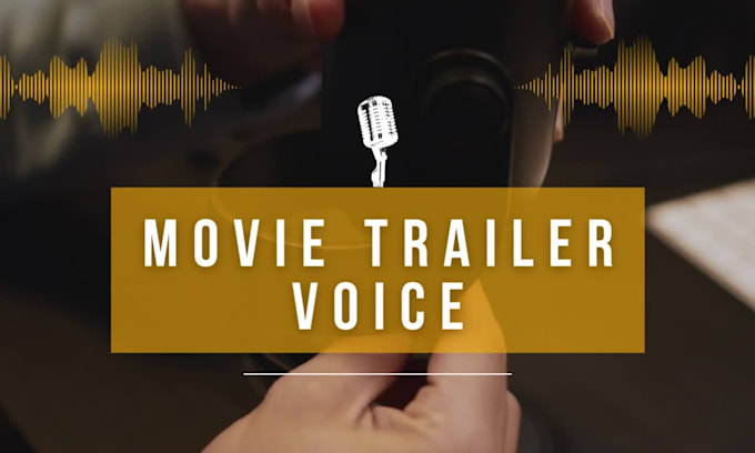 Do a movie trailer voice for your project by Di_carlo_agency | Fiverr
