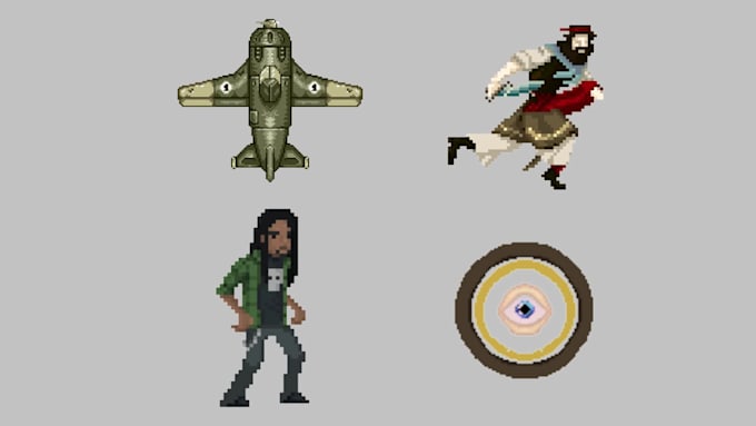 Create custom pixel art characters and sprites for you by Tillart | Fiverr
