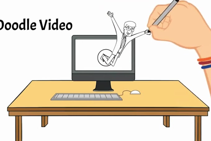Make a custom doodle whiteboard animation explainer video by Dav_anim44 | Fiverr