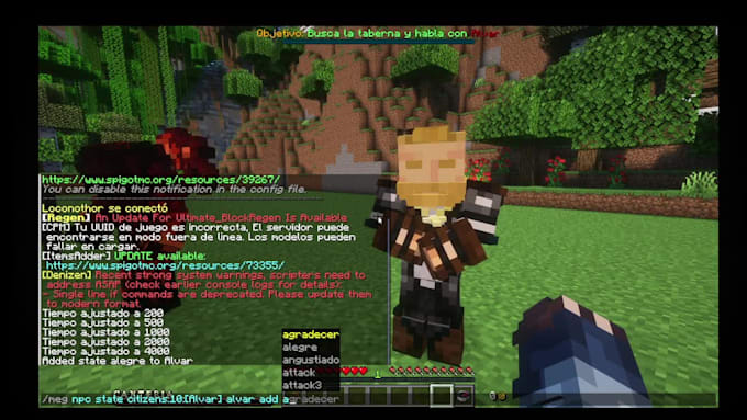 Make high quality npc models and animations for your minecraft server ...