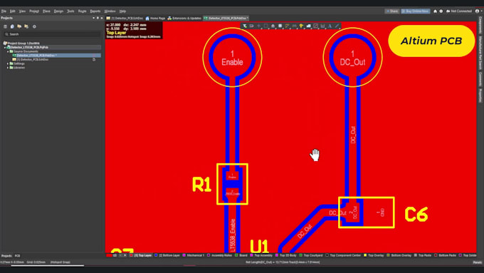 Create pcb in altium, kicad, easyeda by Saad410 | Fiverr