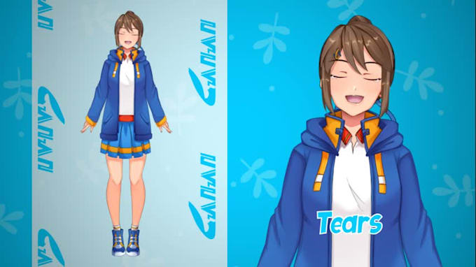 Rigging your live 2d character, for vtuber, facerig, etc by ...