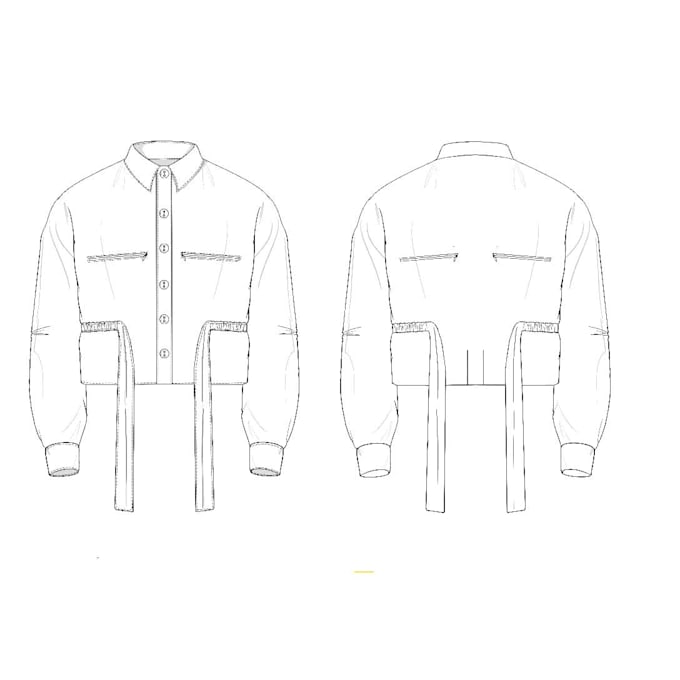 Do professional 2d sketch fashion illustration by Ra_dign59 | Fiverr