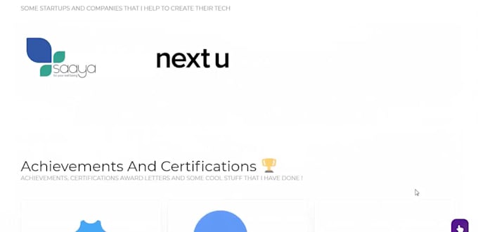 Create a responsive portfolio website using html, css and javascript by Zohaib_shamsher | Fiverr