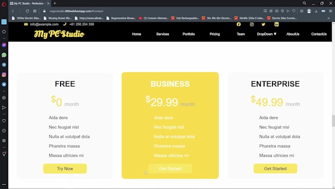 Convert your psd, jpeg, pdf to html, responsive website, w3c validated ...
