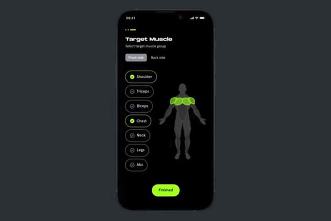 Create ai fitness app ai mobile app wireframe flutter ai app ...