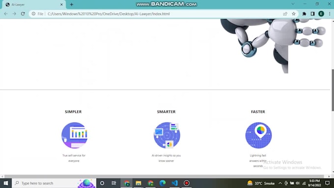 Design, redesign a website with html, css by Ezzabatool135 | Fiverr