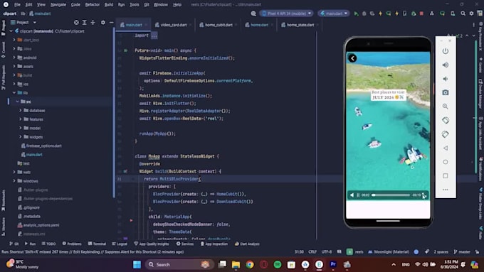 Develop flutter apps and solve bugs errors or issues fast by Dasun23 | Fiverr