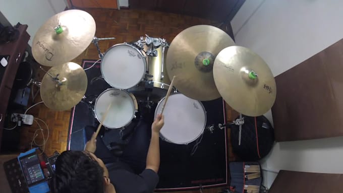 Do acoustic drum recording for song or ideas for 15 dollars by Faiz ...
