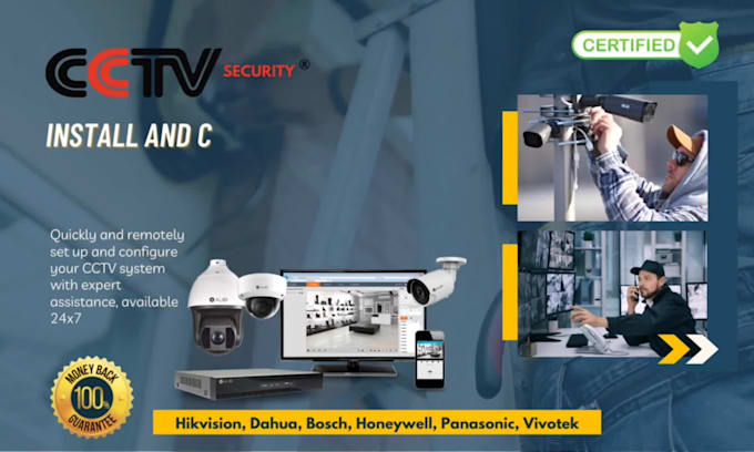 Do remote cctv system setup and configuration by Cctv_security | Fiverr