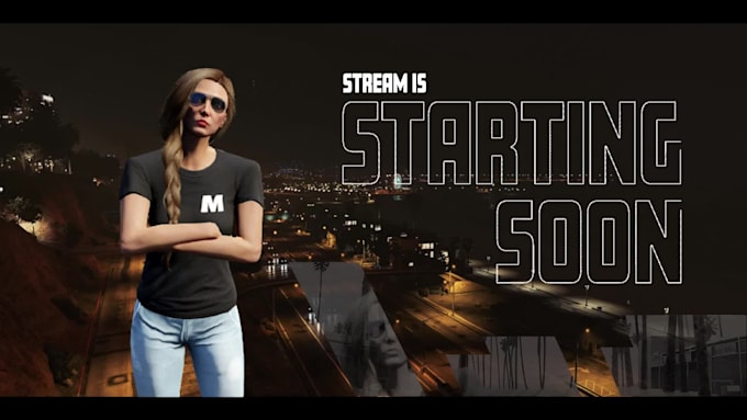 Create a stream overlay with your fivem character by Fivemdesignshop | Fiverr