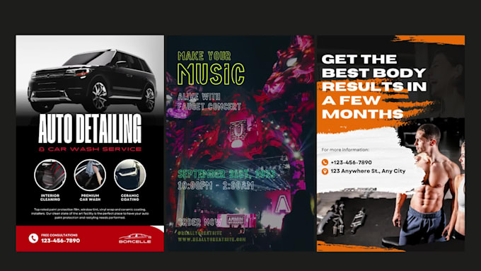 Design flyer within one day by Priti_kairi | Fiverr