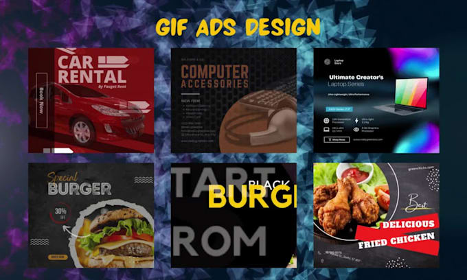 Create an amazing animated gif banner or an ad by M_zayan0900 | Fiverr
