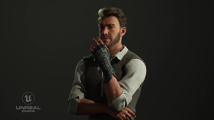 Create 3d realistic custom unreal engine metahuman character by Semodeler | Fiverr