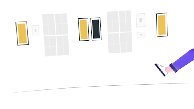 2d saas animation, app and digital products, web and mobile saas, demo ...