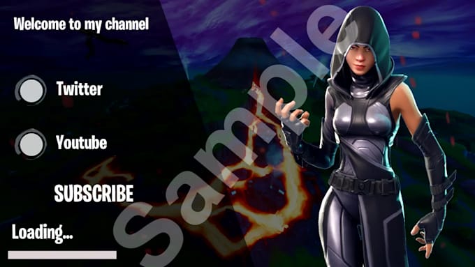 Make fortnite loading screen intro animation by Rajatgiri | Fiverr