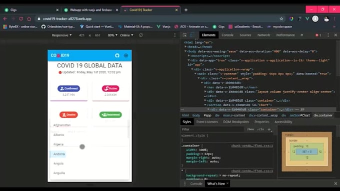Build webapp with vuejs and firebase or axios with server side by Rahulnag710 | Fiverr