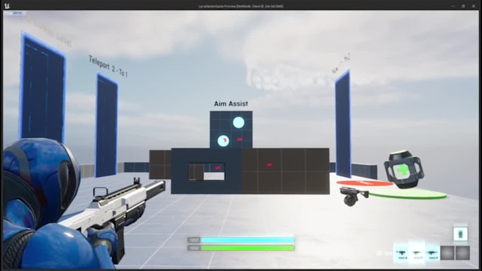 Develop 3d unreal engine game development 3d pc multiplayer gameplay prototype by Yebamenginez ...