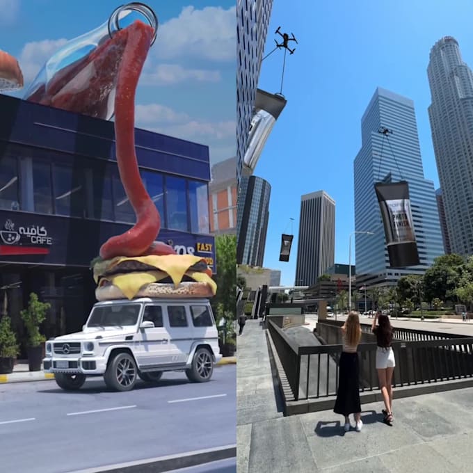 Do cgi ads, vfx video ads, 3d cgi animation, instagram cgi reel, vfx ...