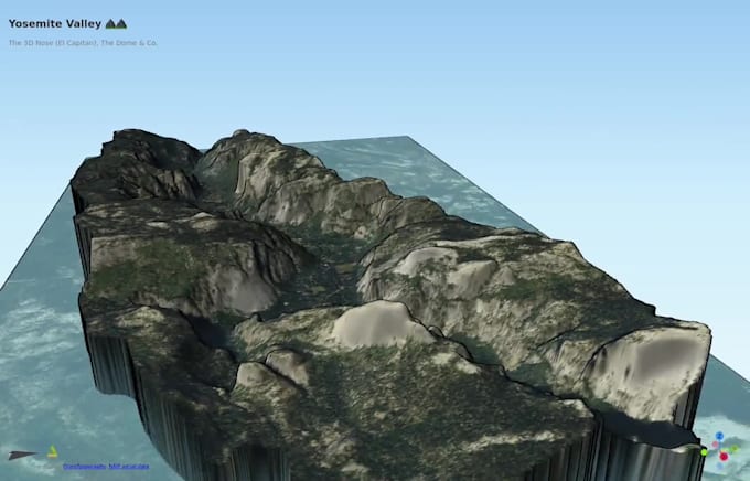 Create a 3d map from real geographical data by Maptheclouds | Fiverr