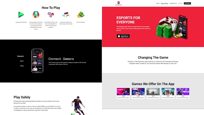 Figma website design, website mockup, website ui ux design by ...