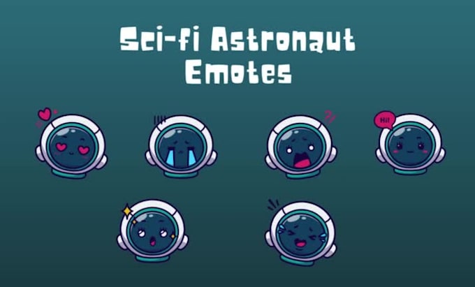 Design customs emotes, logo and banner for twitch account by Byte_adura ...