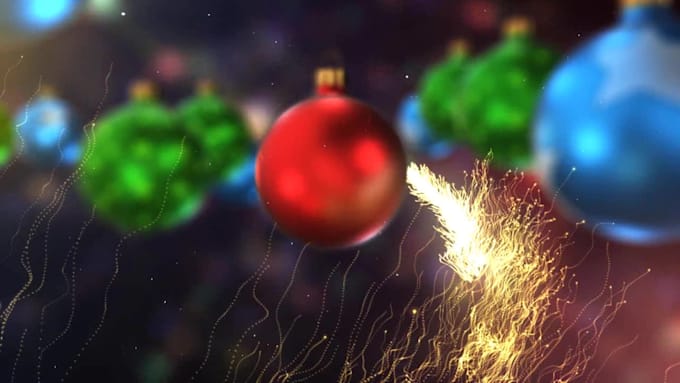 Make amazing christmas greetings intro video by Motima97 | Fiverr