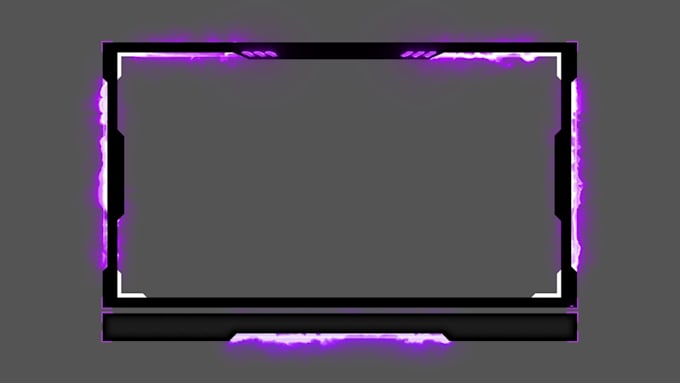 Create an animated or still facecam border for streamers