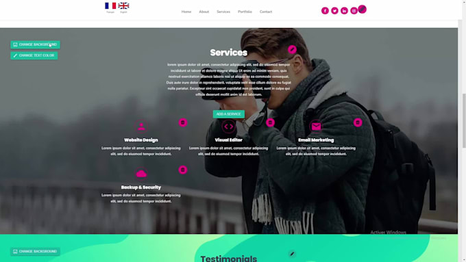 Create your perfect portfolio or business website using my creation ...