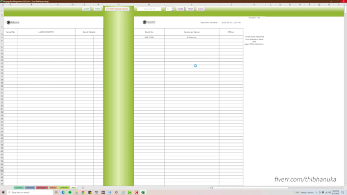 Automate your excel work using vba,macro by Thibhanuka | Fiverr
