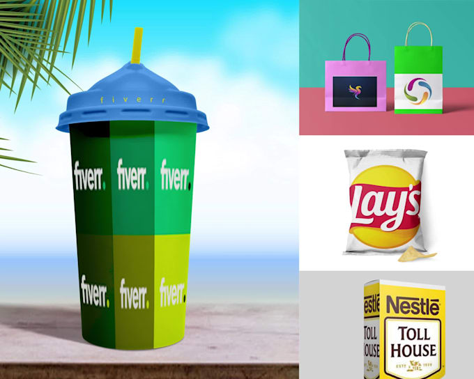 Design professional product mock ups 2021 by Designerwaseem | Fiverr