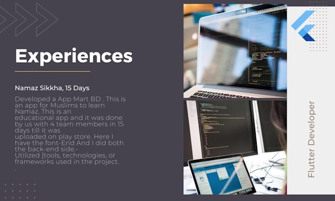 Do your professional android and ios mobileapp using flutter by Sojebchandra | Fiverr