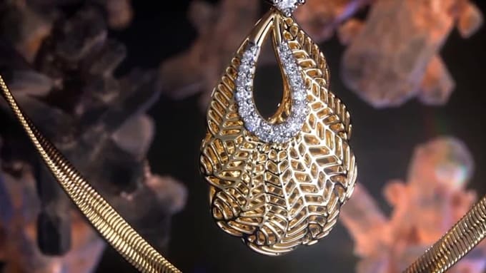 Render a realistic 3d jewelry animation, jewelry model, jewelry design ...