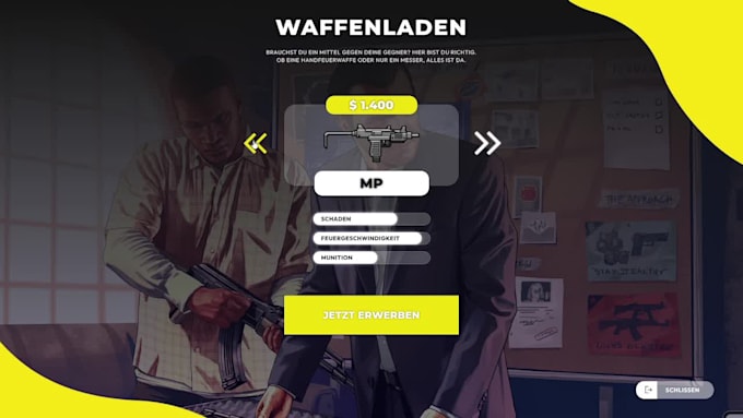 Design you a fivem ui by Johannes185 | Fiverr