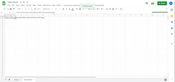 Automate your spreadsheets with custom google apps scripts by Russianlinux | Fiverr