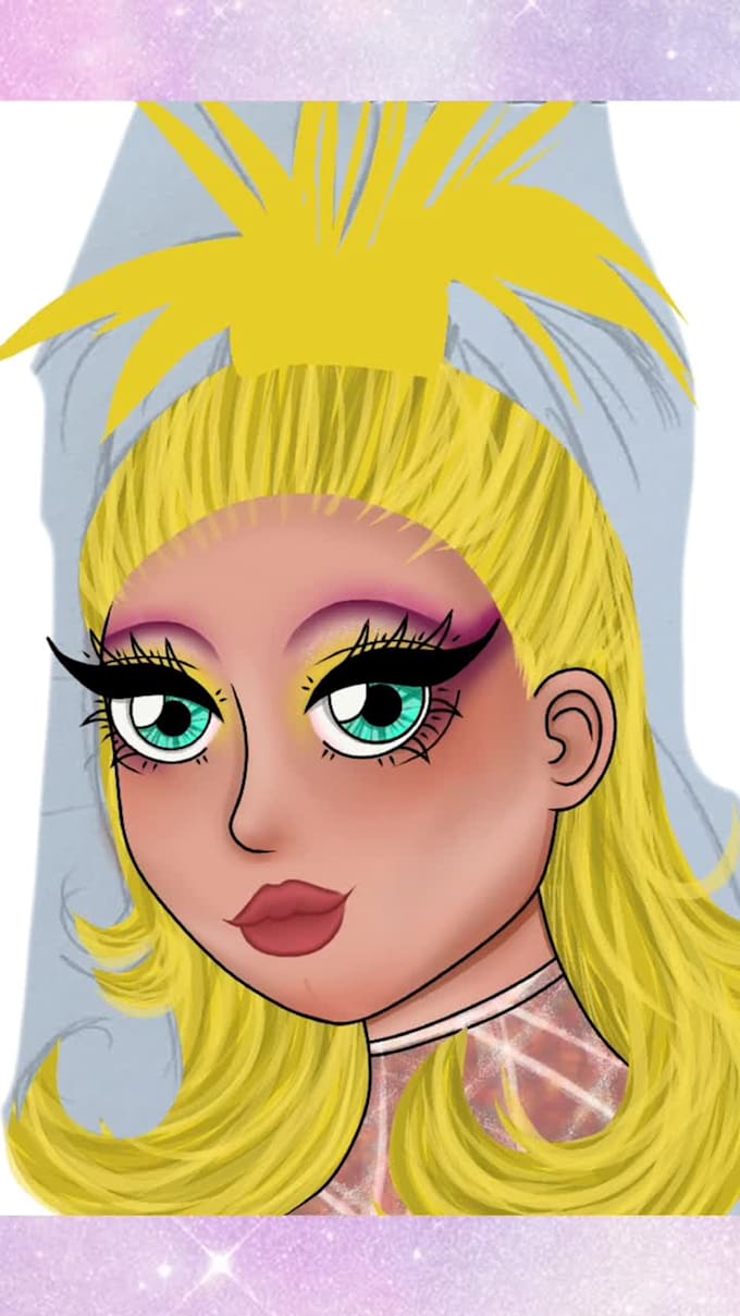 Draw your portrait my anime style by Pambeckerart | Fiverr