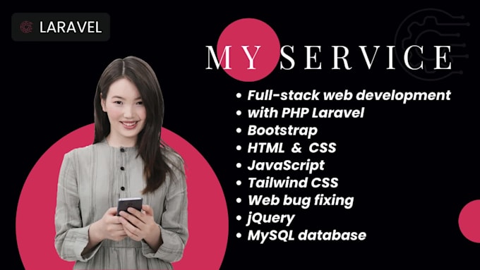 Craft a digital masterpiece full stack website with laravel by Kawsar_creative | Fiverr