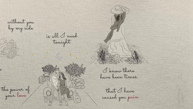 Create genuine hand drawn lyric video by Idiotmotion | Fiverr Create genuine hand drawn lyric video by Idiotmotion | Fiverr