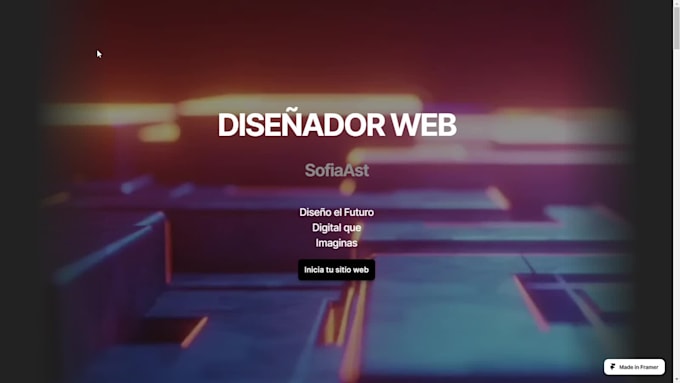 Design Modern Html Landing Page By Sofia Ast Fiverr