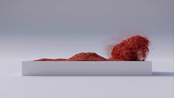 Do 3d particles simulation 3d cloth simulation 3d simulation vfx dust ...