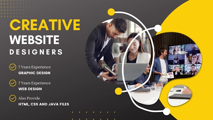 Make you a website design html, css and java by Kreater_ | Fiverr