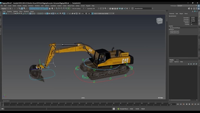 Rig 3d vehicles or mechanical in maya for games and animation by ...