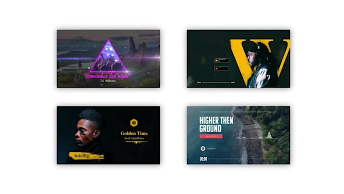 Create stunning audio spectrum or music visualizer by Buntystudio2 | Fiverr