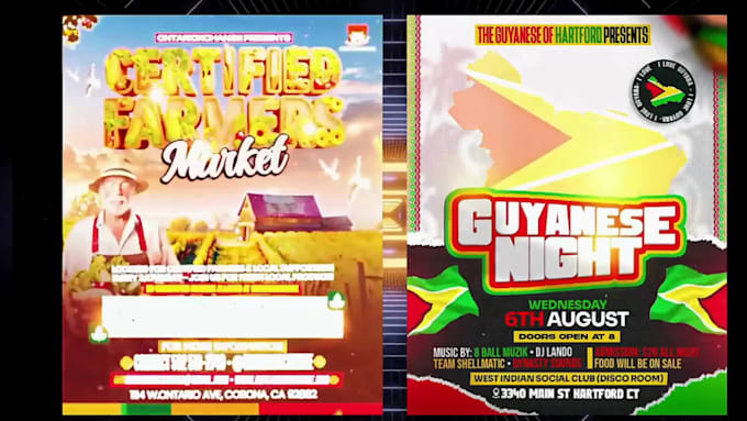 Create anime flyer or create animated motion flyer motion poster by ...