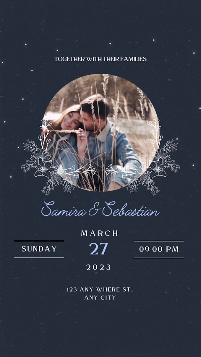 Design the most amazing wedding invitation for you by Tasneem2112005 ...