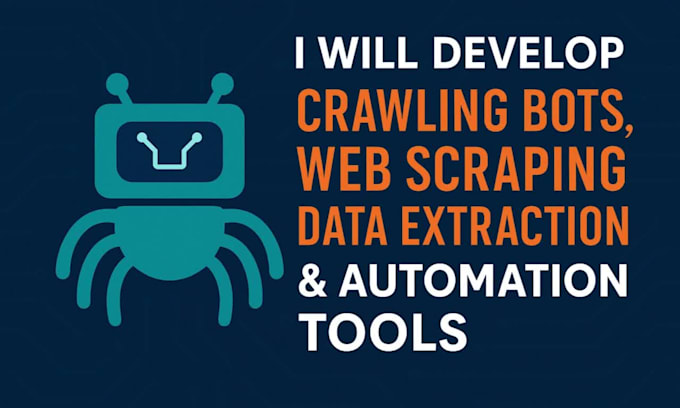 Develop crawling bots, web scraping, data extraction and automation tools by Victor_pydev | Fiverr