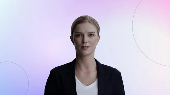 Make a female ai spokesperson by Zakaria20walid | Fiverr