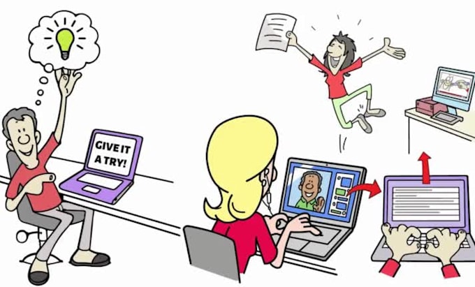 Create best professional whiteboard animation explainer video for your ...