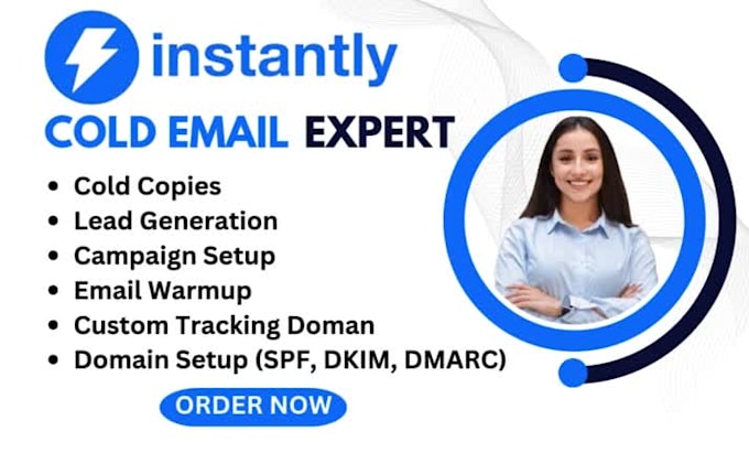 Setup instantly ai clay com instantly for cold email outreach and email warmup by Anita_tia | Fiverr