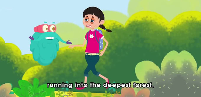 Make 2d animation, cartoon animation, 2d kids video, 2d animation for ...